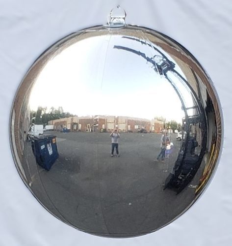 chrome ball reflection