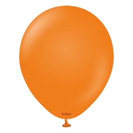 12 inch Kalisan Orange Latex Balloons - 100CT