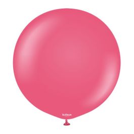 24 inch Kalisan Fuchsia Latex Balloons - 2CT