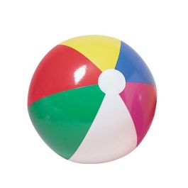 48 Inch Traditional 6 Color Beach Balls - Good Old Pool Fun