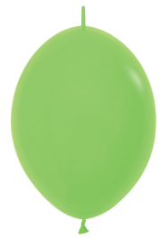 6 inch Sempertex Deluxe Key Lime Link-O-Loons - 50 CT