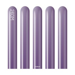 260M Kalisan Mirror Violet Latex Balloons - 50CT