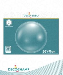 36 inch Decochamp Clear DecoBobo Bubble Balloon