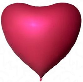 Decochamp 68 inch Red Heart Foil Balloon