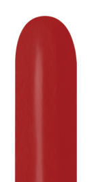 260 Sempertex Deluxe Imperial Red Latex Balloons - 50 CT