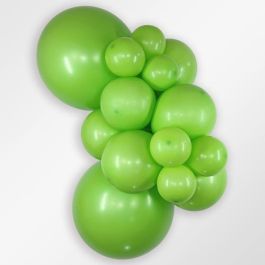 5 inch Sempertex Deluxe Key Lime Latex Balloons - 100 CT