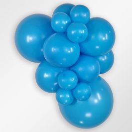 24 inch Sempertex Fashion Blue Latex Balloons - 3 CT