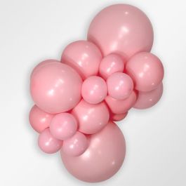 36 inch Sempertex Fashion Bubble Gum Pink Latex Balloons - 2 CT