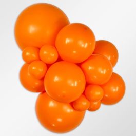 5 inch Sempertex Fashion Orange Latex Balloons - 100 CT