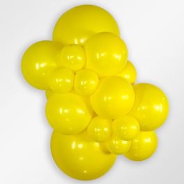 24 inch Sempertex Fashion Yellow Latex Balloons - 3 CT