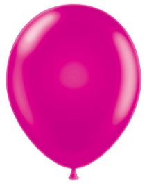 11 inch Tuf-Tex Metallic Fuchsia Latex Balloons