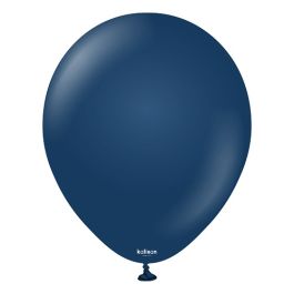 12 inch Kalisan Navy Blue Latex Balloons - 100CT