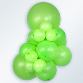 11 inch Sempertex Neon Green Latex Balloons - 100 CT