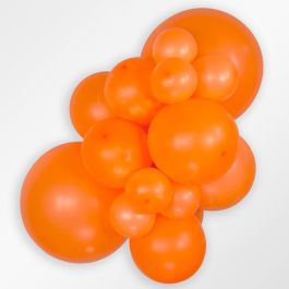 18 inch Sempertex Neon Orange Latex Balloons - 25 CT