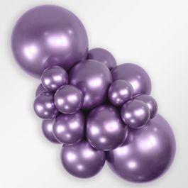 5 inch Sempertex Reflex Violet Latex Balloons - 100 CT