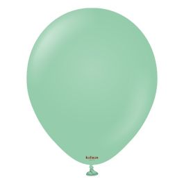 18 inch Kalisan Mint Green Latex Balloons - 25CT
