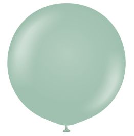 36 inch Kalisan Winter Green Latex Balloons - 2CT