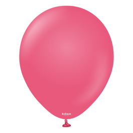 12 inch Kalisan Fuchsia Latex Balloons - 100CT