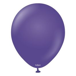 5 inch Kalisan Violet Latex Balloons - 100CT